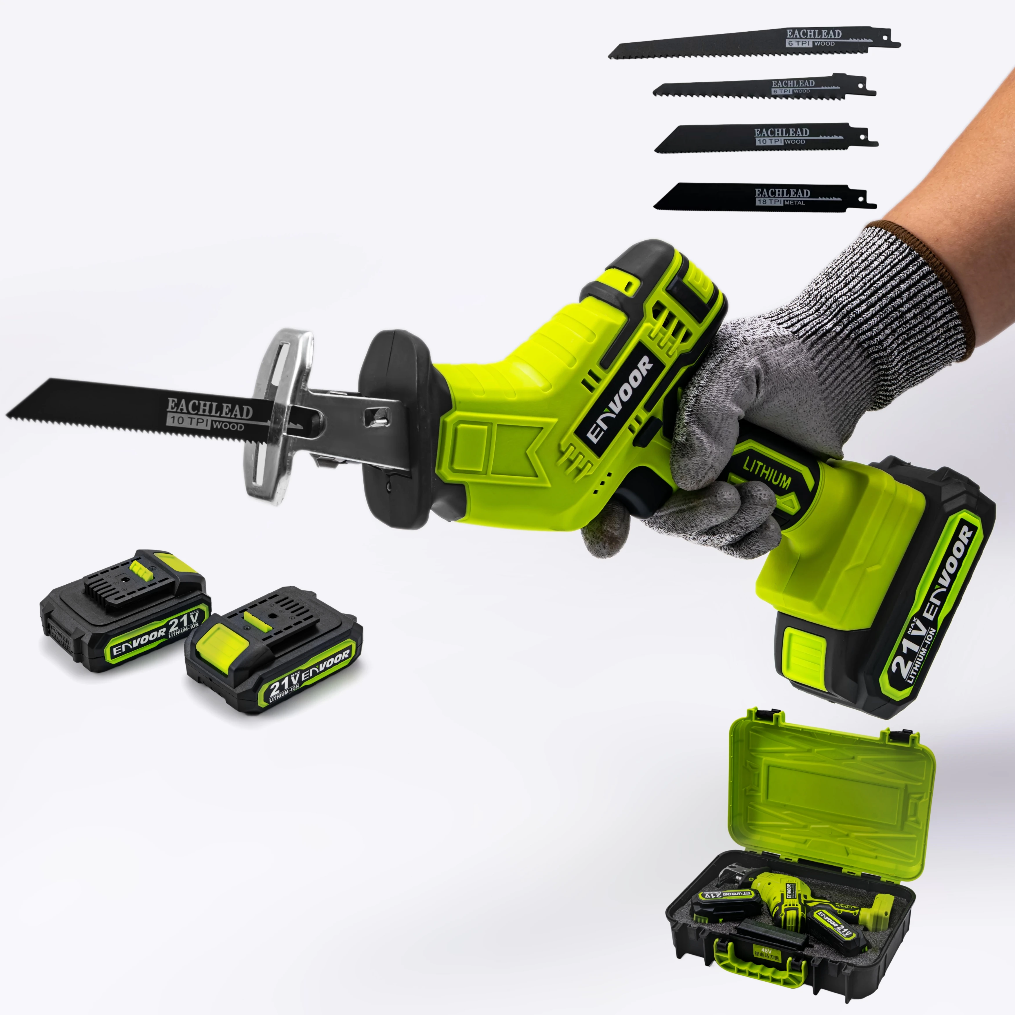 Chargeable Cordless Electric Saw Handheld Outdoor Cutting Saber Saw ...