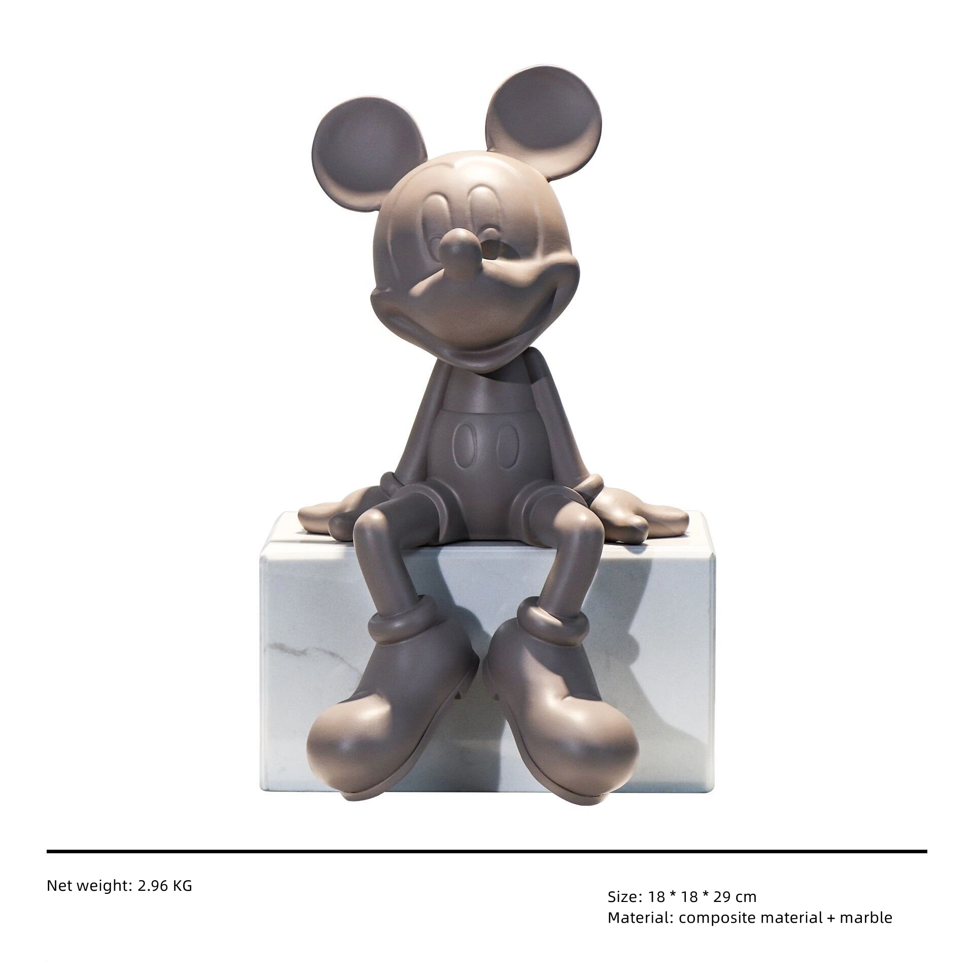 Create Cartoon Design Mouse Shape Sculpture Toy 3d Custom Cartoon Pop ...