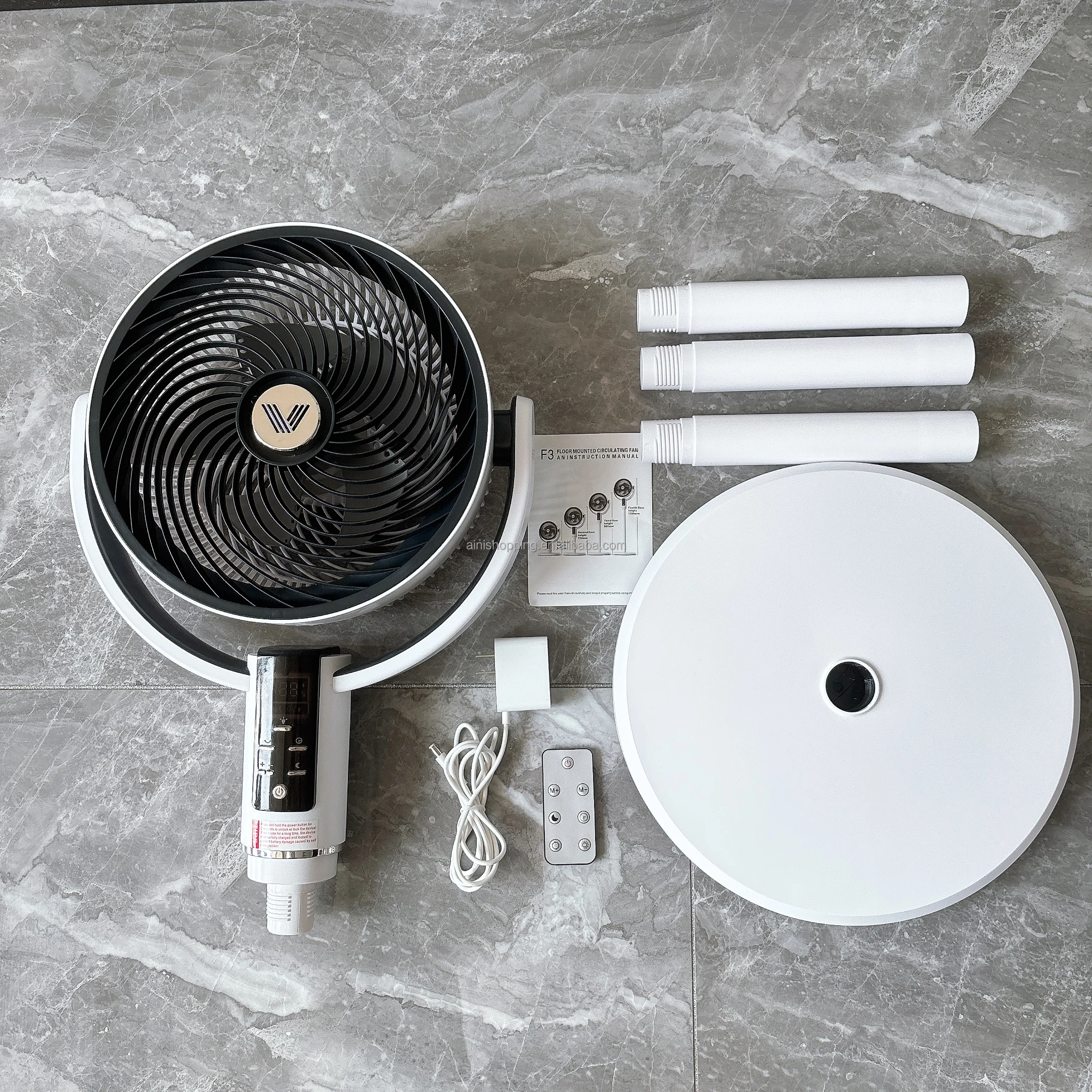 2025 AINI Electric Fan New Dual Purpose Air Circulation Convection ...