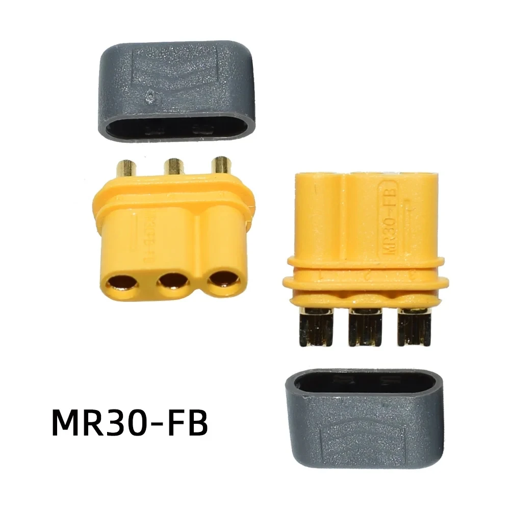 Amass Mr30 Male Mr30 Female Connector Plug With Sheath High Current ...