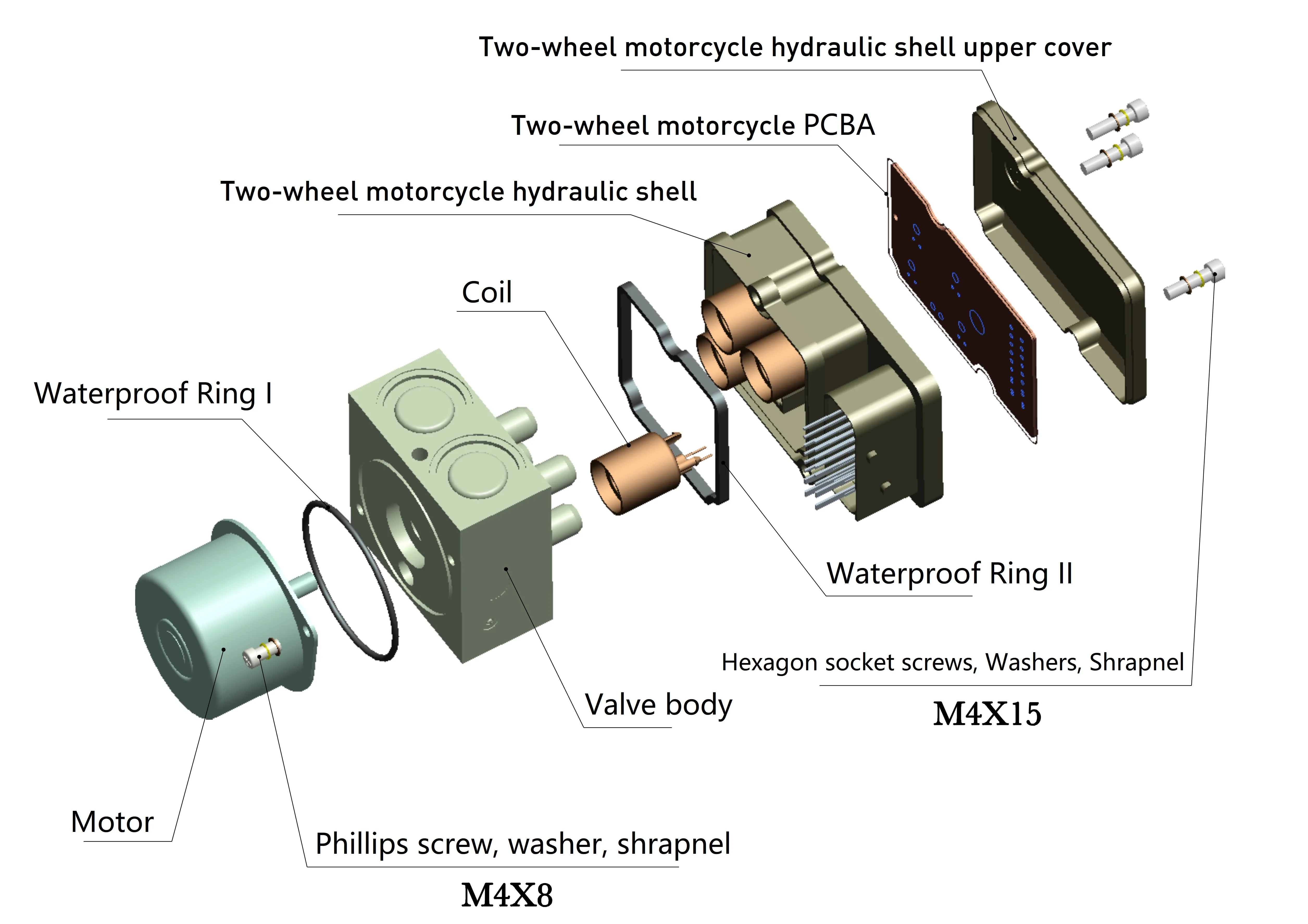 ABS Anti Lock Brake Pump for Motorcycle - Safe & Efficient