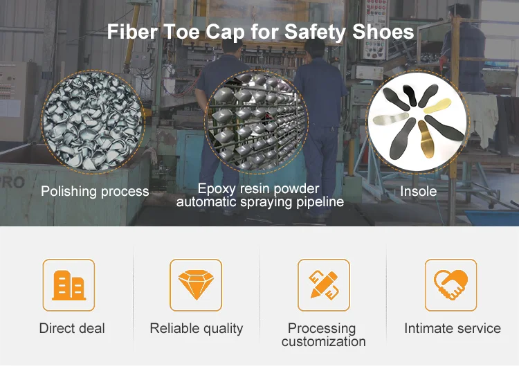 Anti-impact Composite Carbon Fiber Toe Cap for Safety Shoes