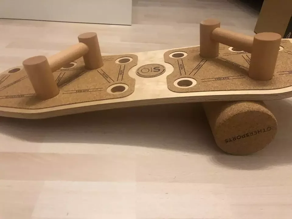 Wellshow Fitness Balance Push Up Board With Cork Holistic Gym ...