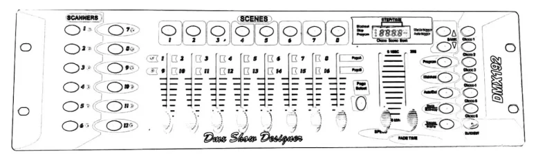 Dmx-192/191 Stage Beam Ktv Par Light Dmx Master Console Programmable ...