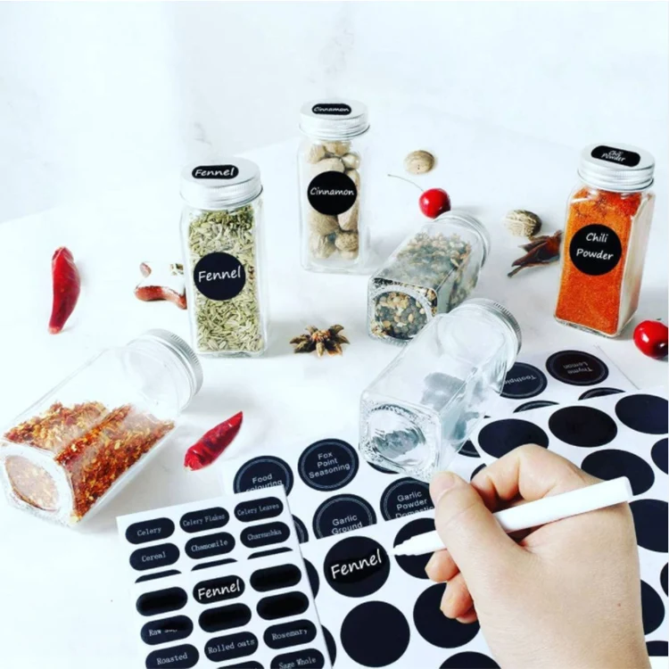 Hot Sale Spice Label And Pantry Label Set Herbs Names Water Resistant ...