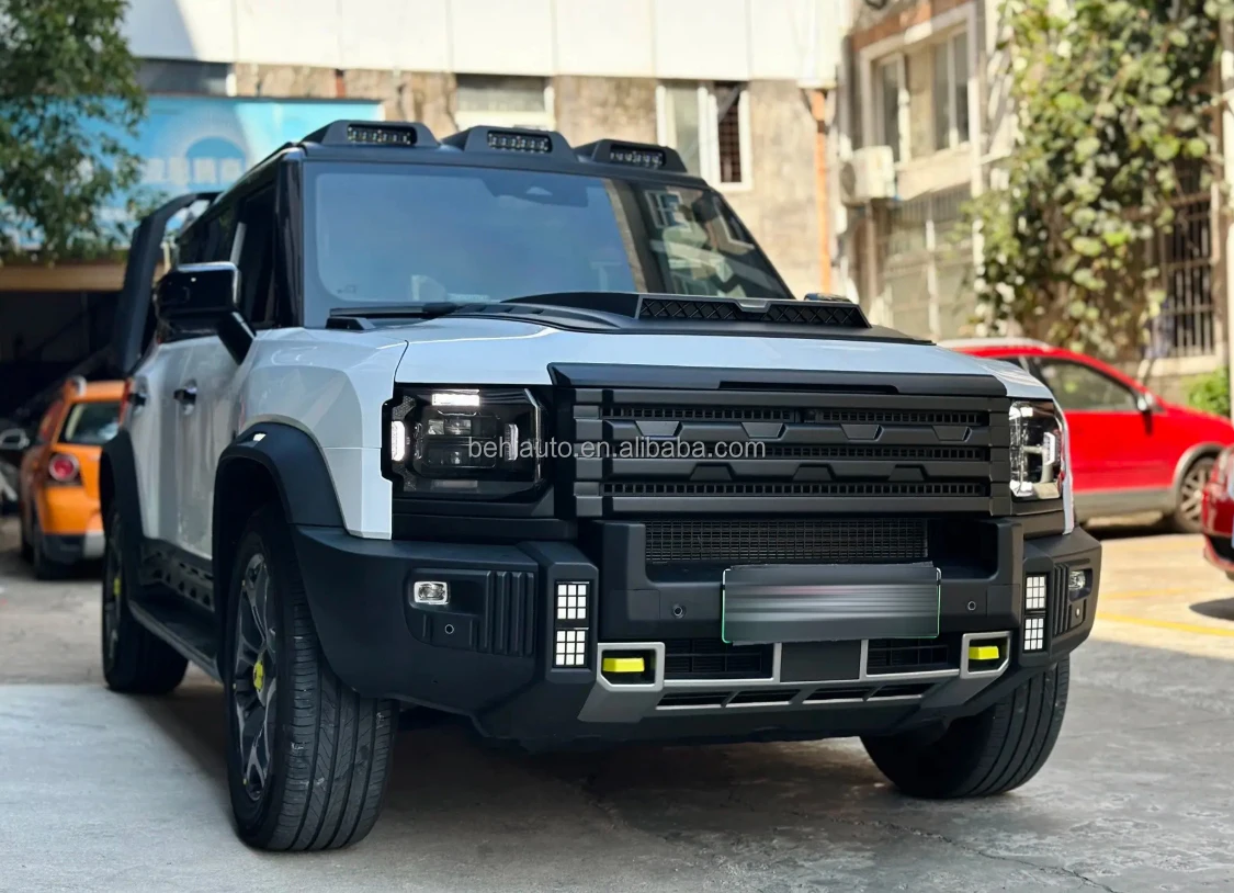 Jetour T2 2025 Body City Hunter Kit with Bumper Side Skirts Spoiler ...