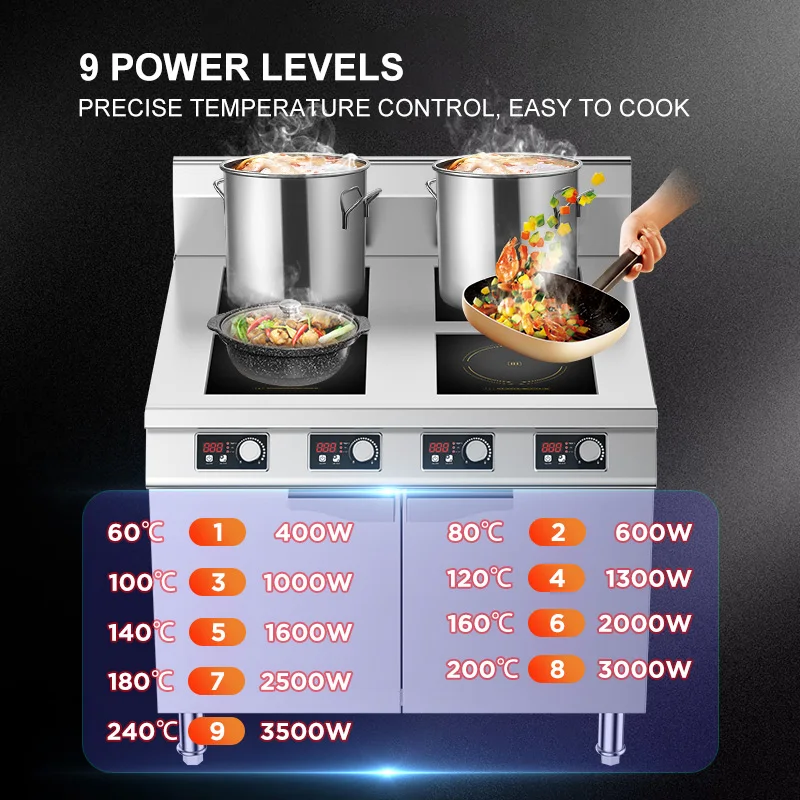 2200w Durable Electric Cook Top Induction Heating Plate Induction ...