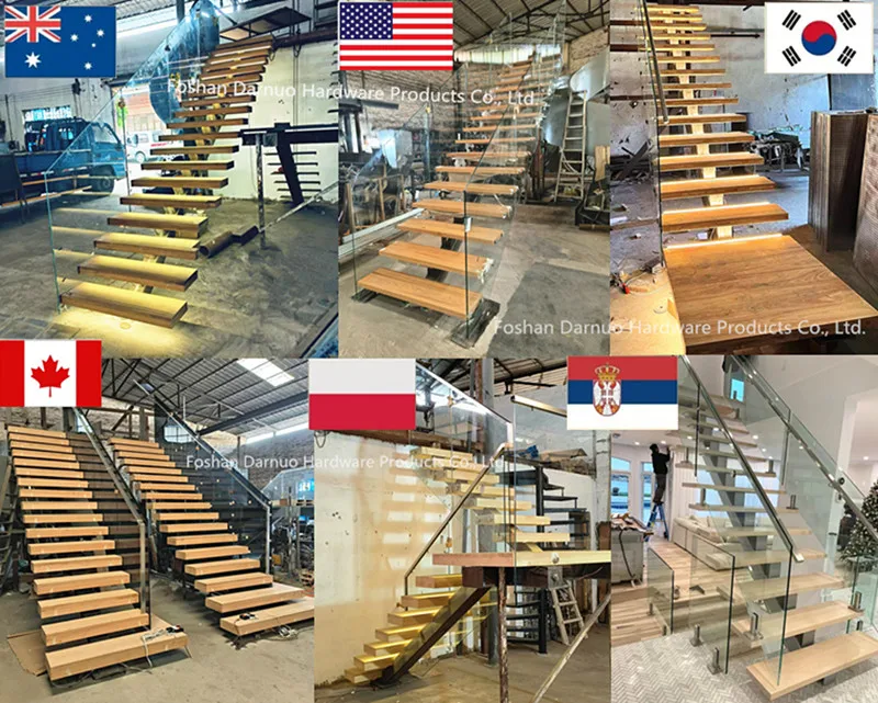 Building Hidden Beam Marble House Spiral Stair Steel Beam Floating ...