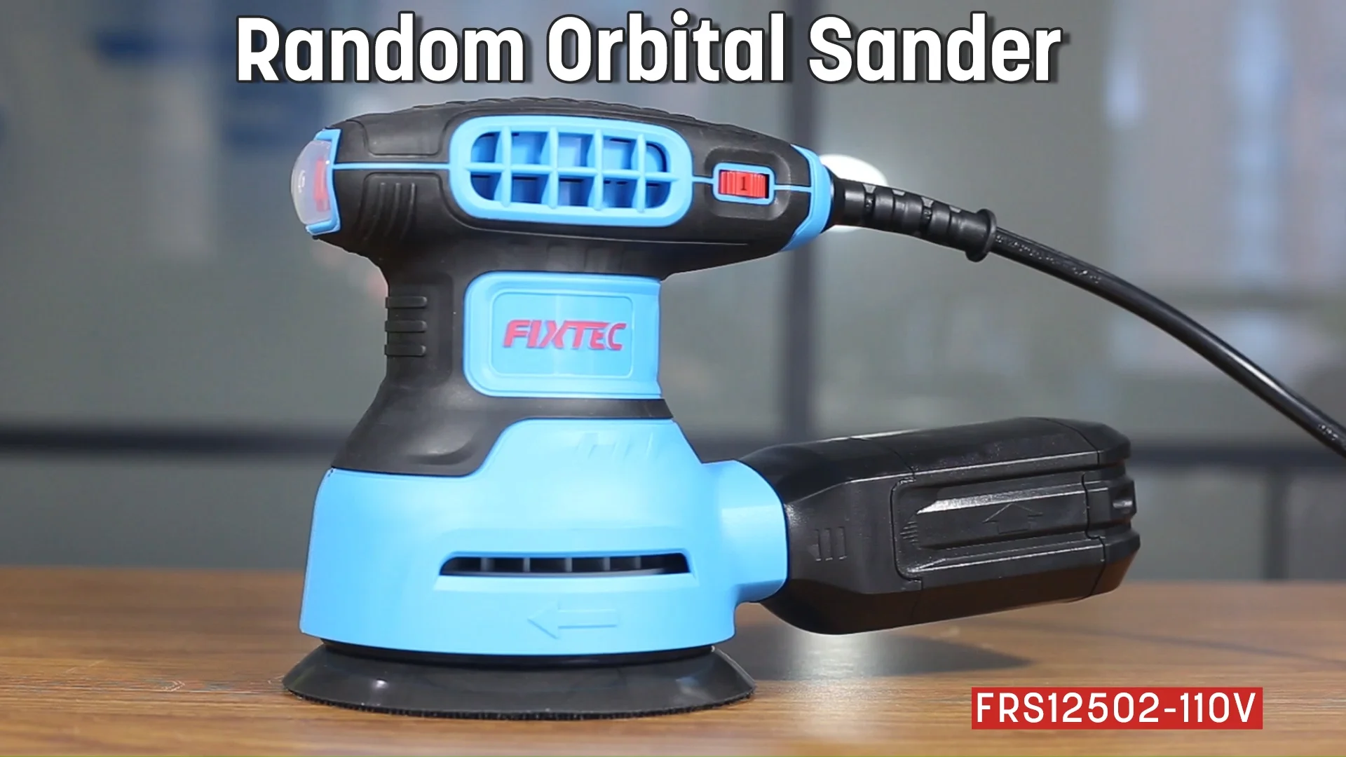 Fixtec Wholesale 350w 5 Inch 125mm Portable Hand Held Mini Rotary Sander Electric Corded Random ...