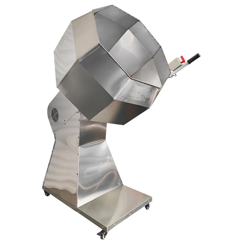 Octagonal Peanut Flavoring Coating Machine - High Productivity