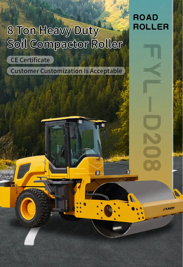 Ride On Vibratory Roller Vibratory Soil Compactor Roller Compactor ...