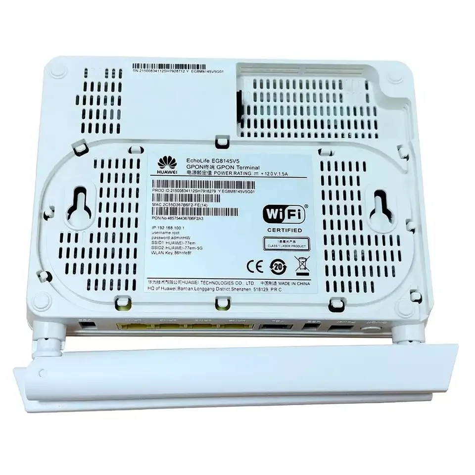 Eg8145v5 Huawei Epon Gpon Onu Router 5v5 Fiber Optic Equipment Eg8145v5 ...