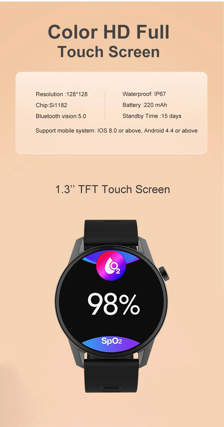 SW11 ECG PPG SpO2 Detection Smart Watch Health Monitoring HRV Blood ...