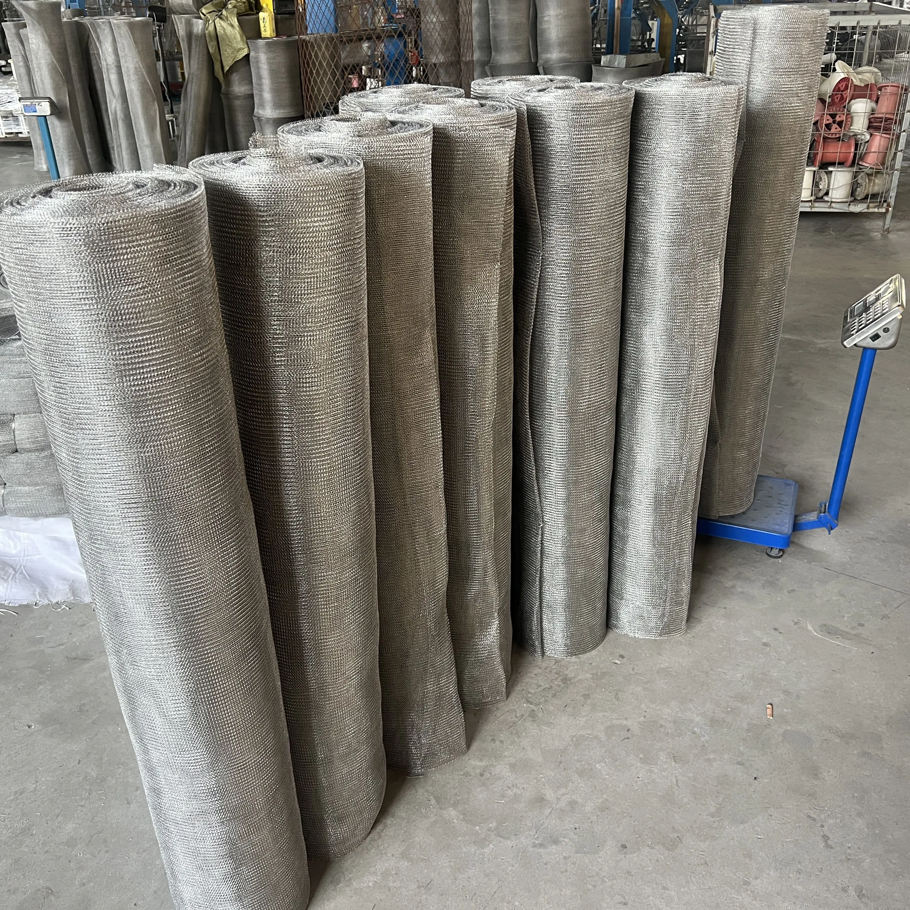 Stainless Steel Knitted Gas Liquid Filter Wire Mesh For Oil Water ...