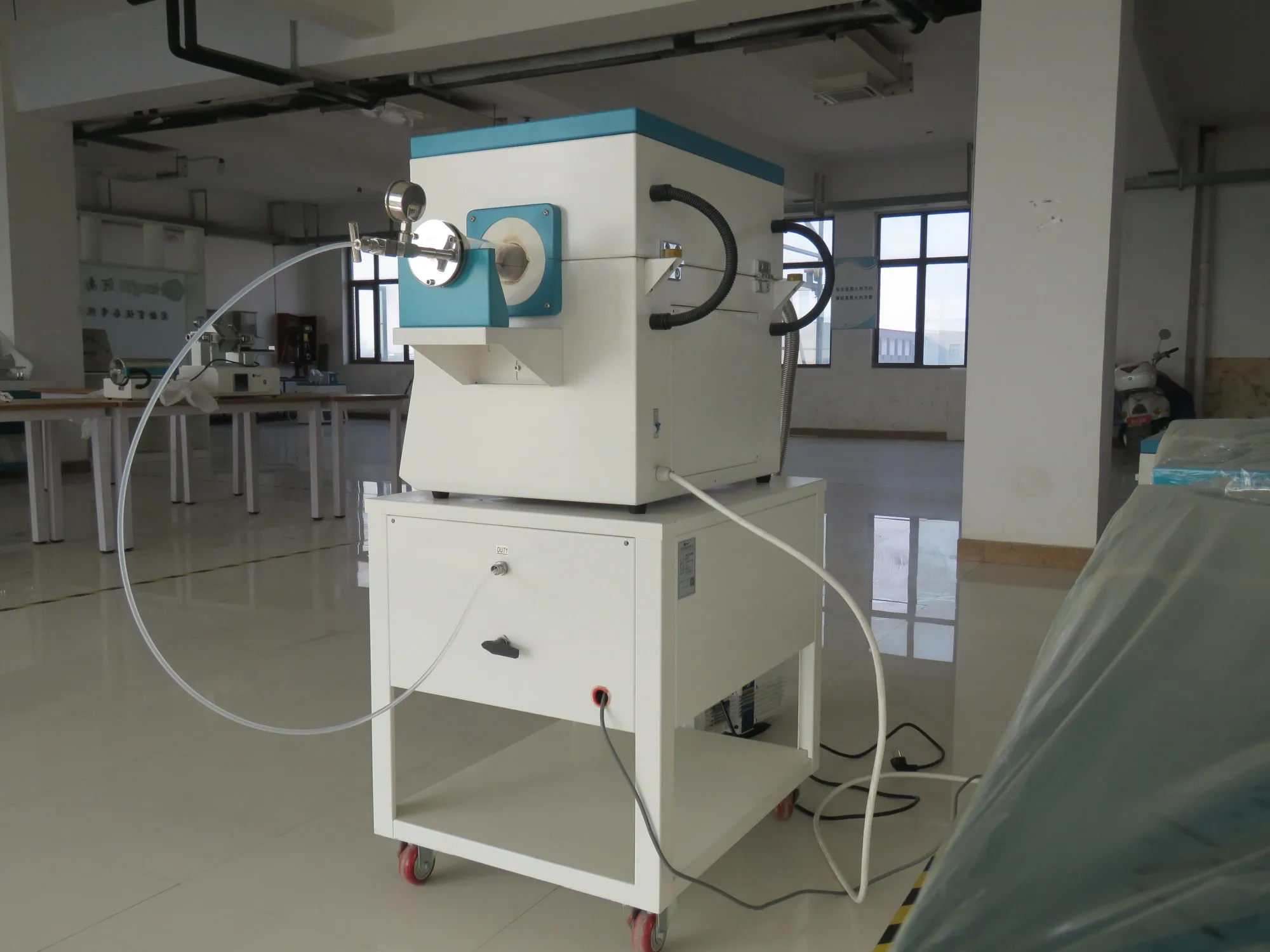 1600c Electric Graphene Furnace Laboratory CVD System Tube Oven Vacuum ...
