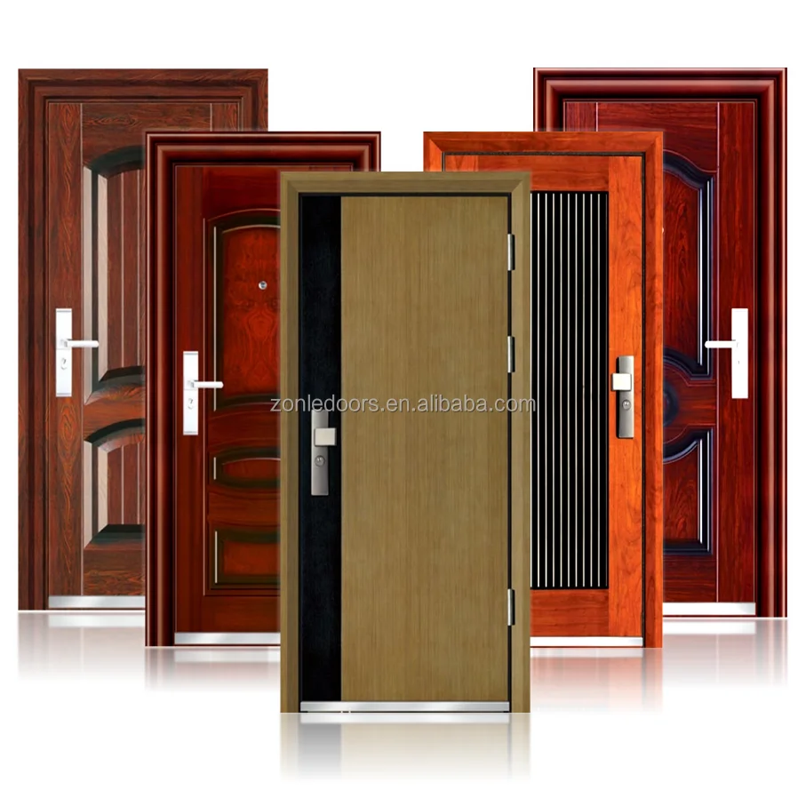 Professional Metal Security Doors Manufacturer Exterior Single Door ...