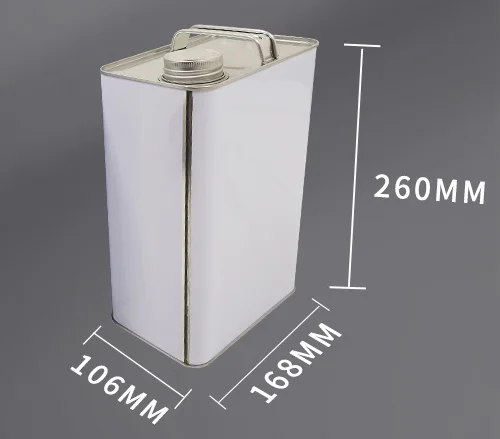 Metal Liquid Packaging Oil Tin Box Metal Tin Can - Buy Oil Tank oil ...