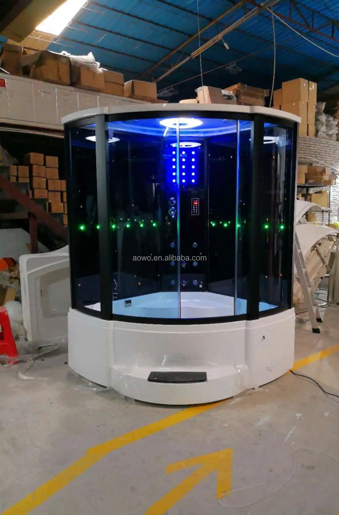 Luxury Steam Cabins vichy Shower Rooms with Spa Bathtub Wet Steam Bath ...