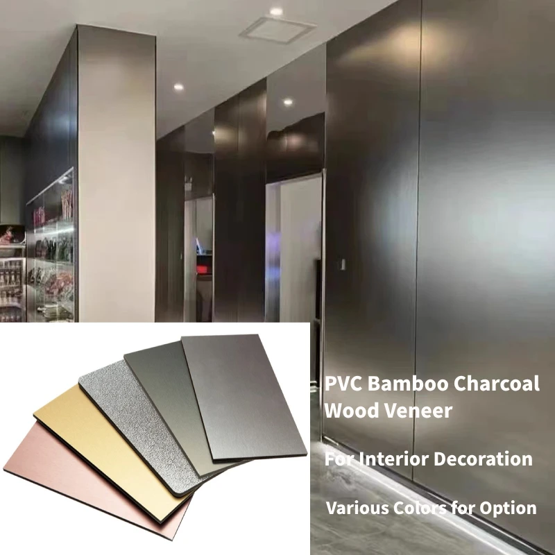 Colorful Wpc Bamboo Charcoal Fiber Board Wall Panel Pvc Marble Wood ...