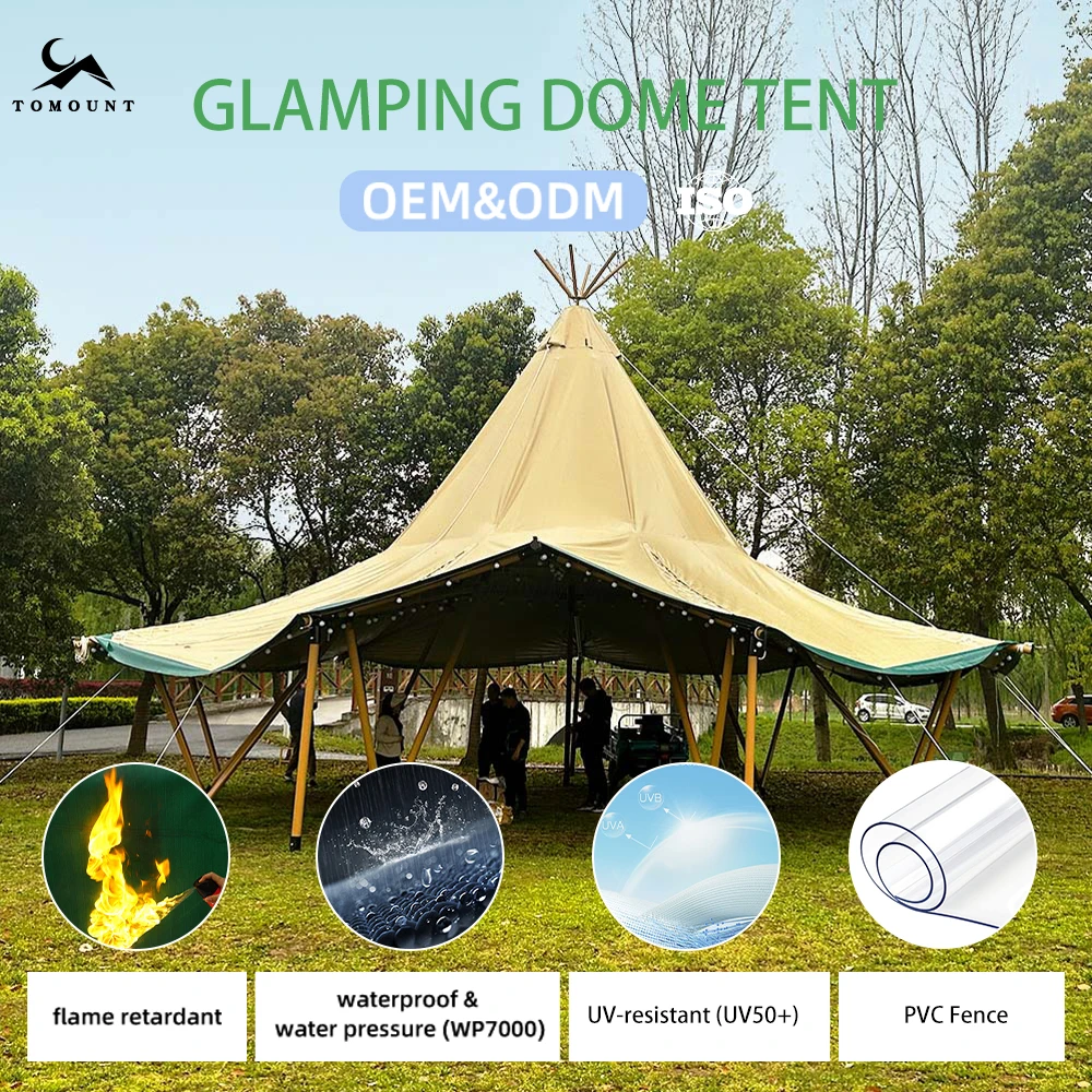 Professional Outdoor Tensile Membrane Tents Waterproof 4 Season Luxury ...