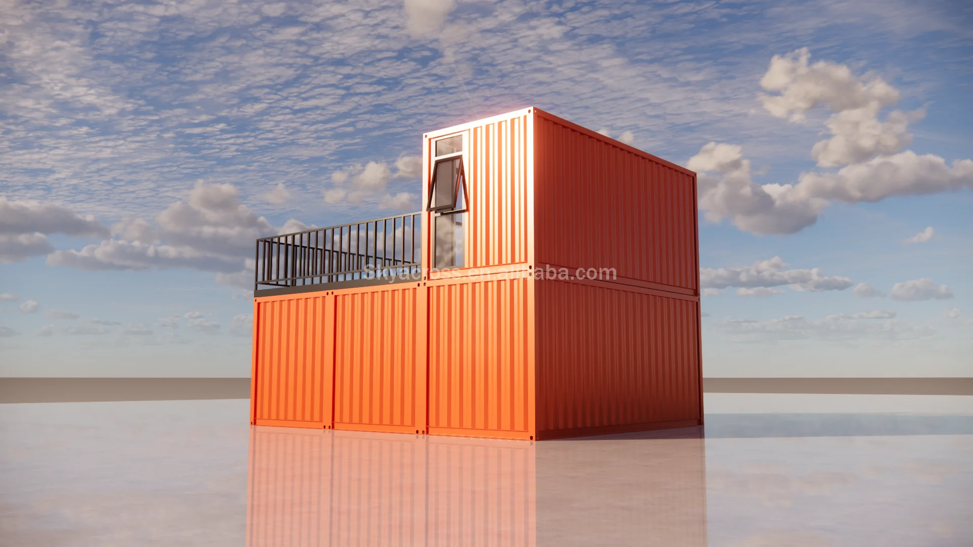 20 Feet Portable Shipping Container - Clothing Storeprefab
