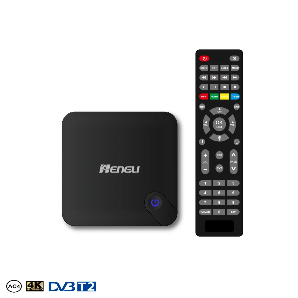 Factory Decoder Hd Set Top Box Dvb-t2 Hevc H.265 4k Linux System Tv Box ...