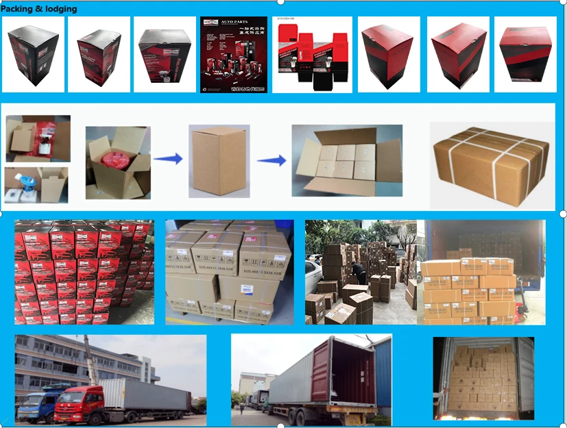 D1303 04465-60280 Wheel Safety And Stable Brake Pad For Toyota Land ...