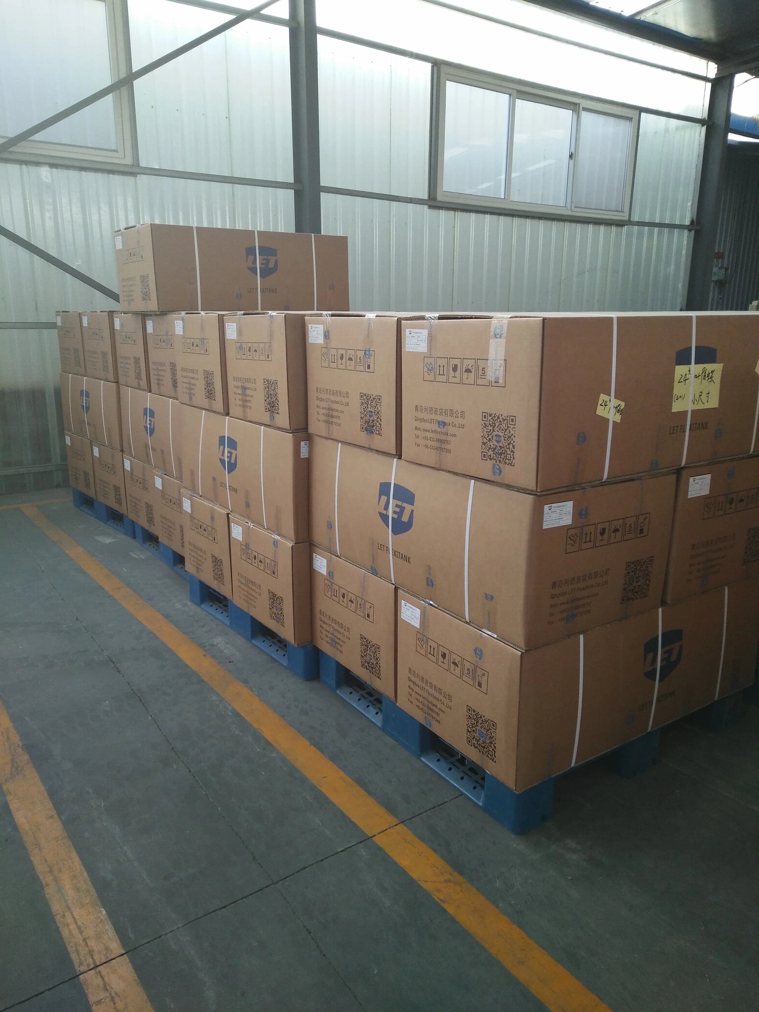 24000l Flextank In 20ft Container - Buy 4 Layers Pe+1 Layer Pp ...