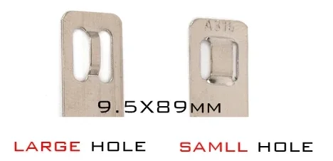 Corrosion Resistance Unengraved SS316 Cable Tie Tag