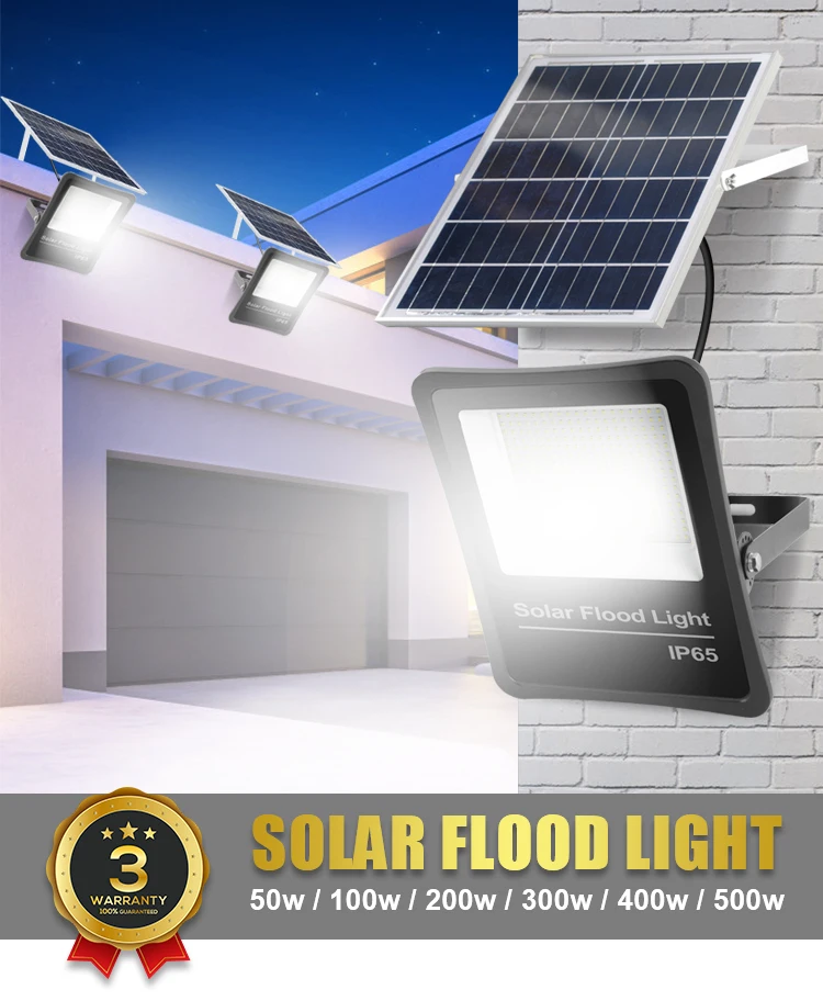 Solar Outdoor Stadium Heavy Duty Garden 300 Watt 500w 800w 300w Solar ...