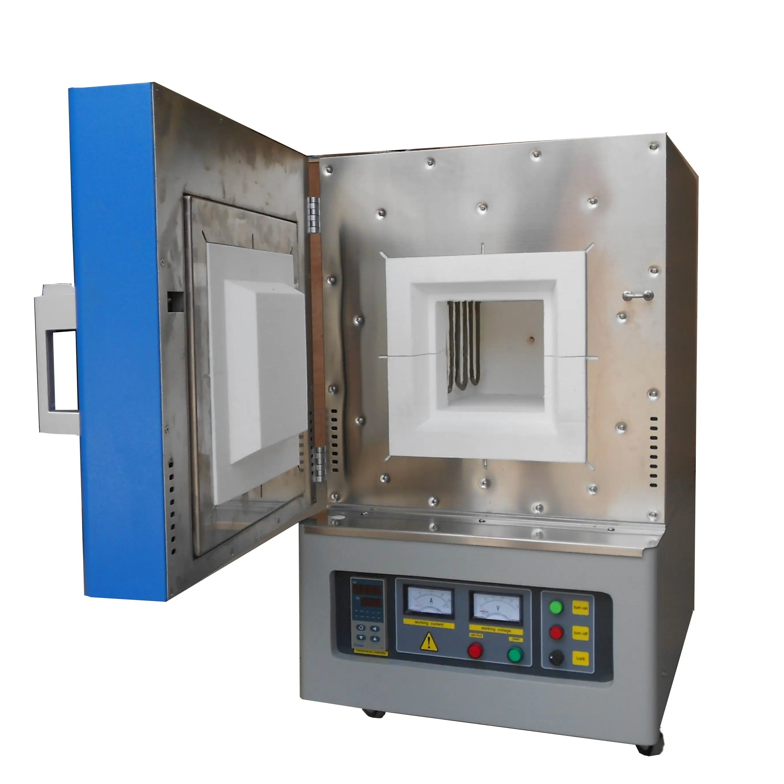 1700C Laboratory Chamber Furnace with Chamber Size 200x200x300mm ...