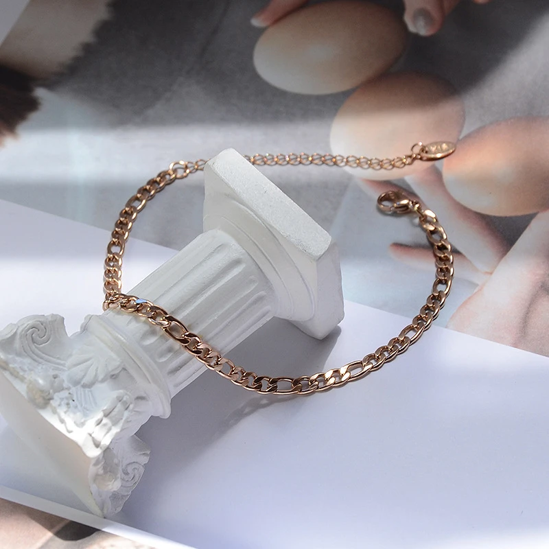Customize Your Anklet with 18k Gold Plated Stainless Steel