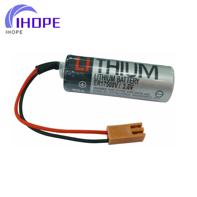 TOSHIBA ER17500V Li-Ion Battery - 2700mah, 3.6V, 10-Year Warranty