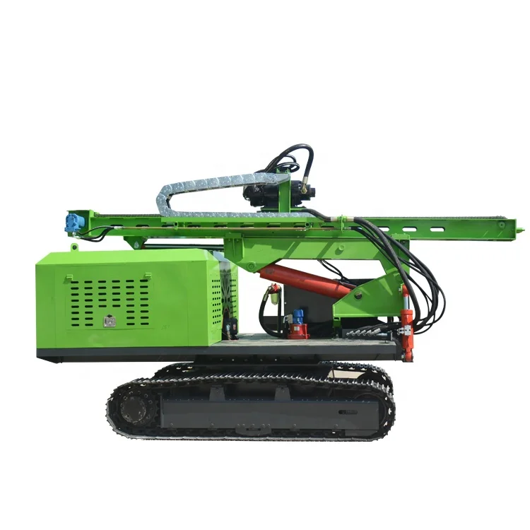 Photovoltaic Solar Machine Solar Pile Driver Equip Photovoltaic Pile ...
