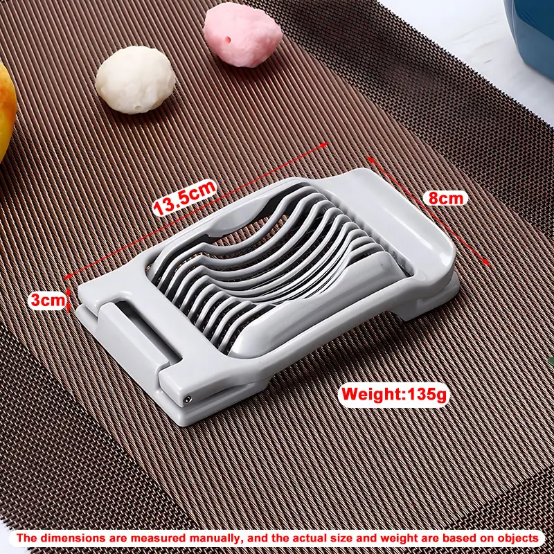 Stainless Steel Wire Silver Egg Slicer Cutter Aluminum Egg Slicer for ...