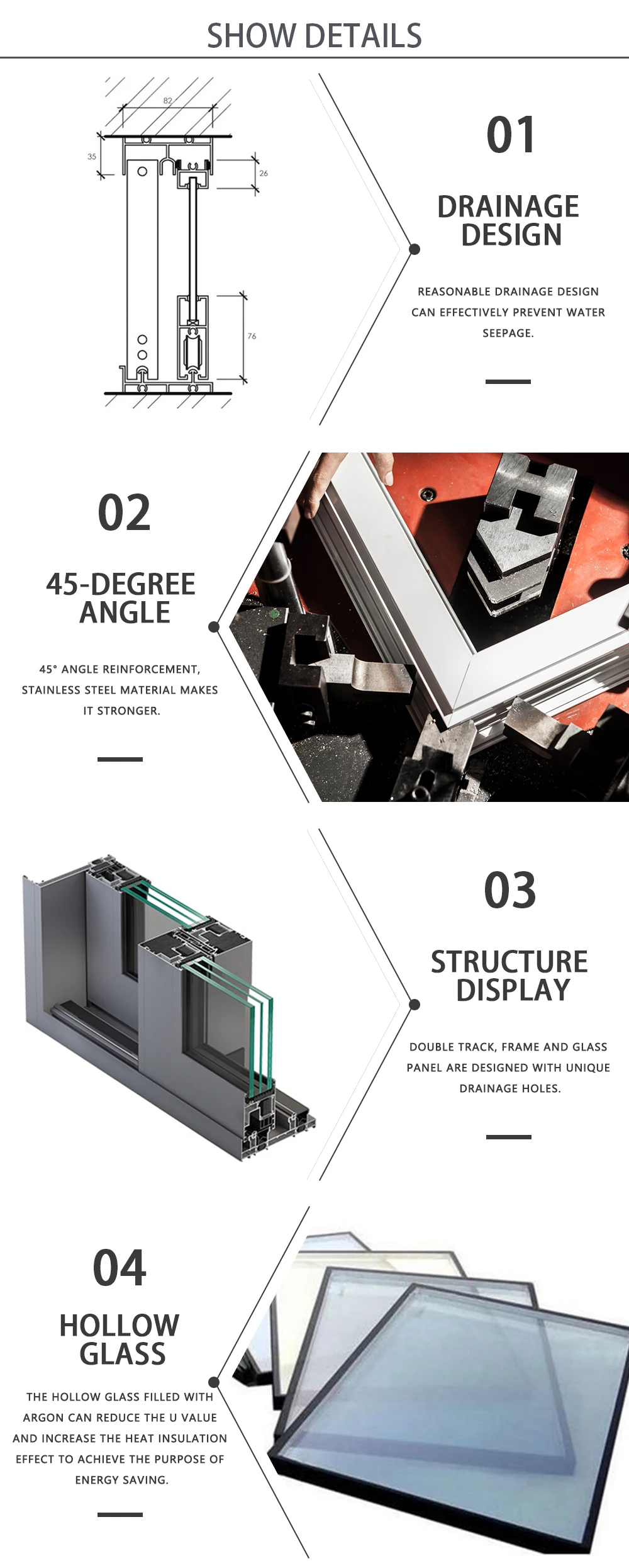 2024 Modern House Aluminum Windows - Stylish Protection