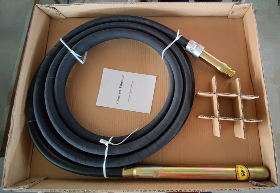 Spring Type Concrete Vibrator Needle For Construction Concrete Poker ...