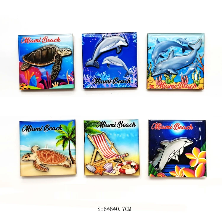 Custom Tourist Beach Scenery Honduras Souvenir Wood Refrigerator Magnet ...