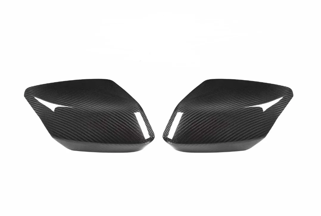Chevrolet Corvette C8 Rear View Mirror Cover - Dry Carbon Fiber