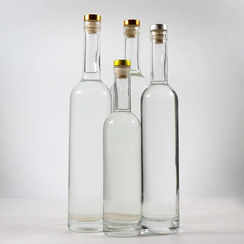 Custom Logo Glass Bottles - Perfect for Wine & Spirits