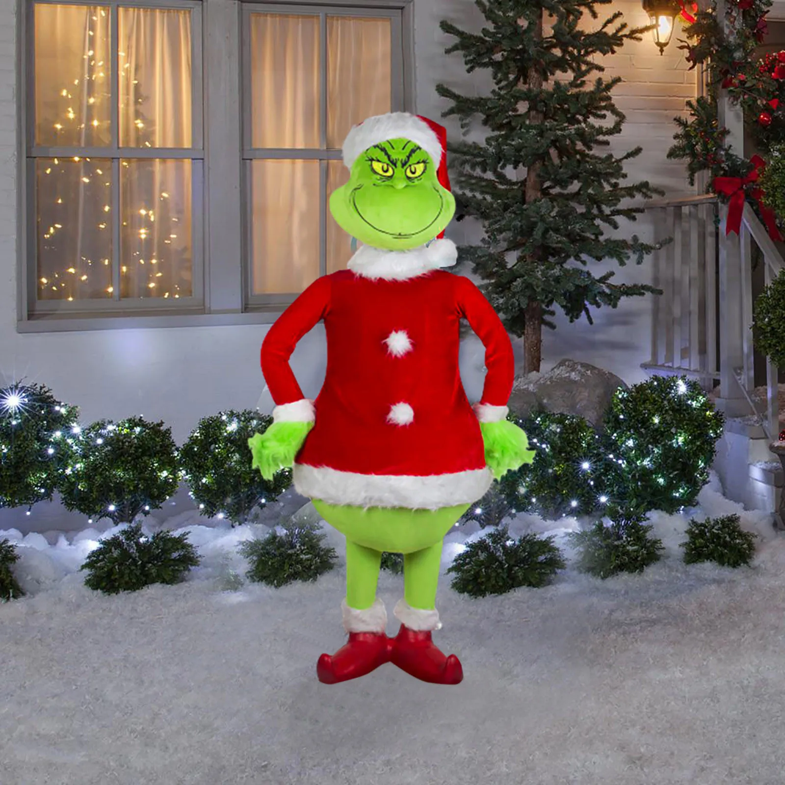 Free Sample Stuffed Animal Grinch Plush Dog Toy For Kids Gifts ...