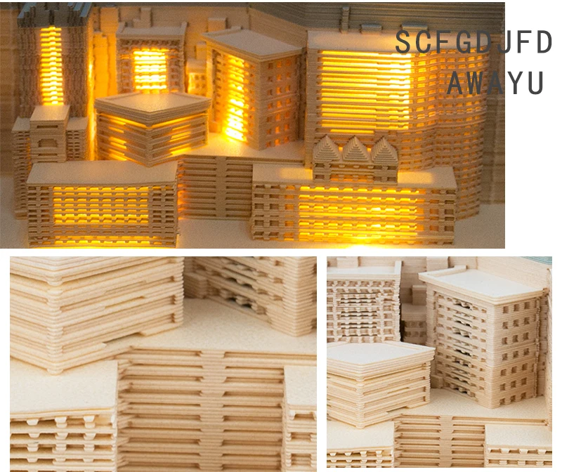 Custom Cute Design Writing Note Building Block Novelty Stick 3d Sticky ...