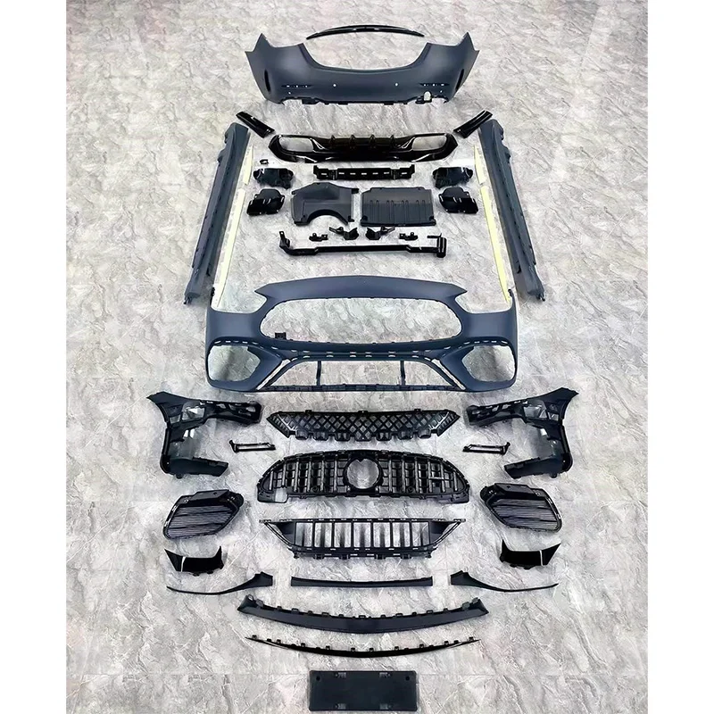 Aero-enhanced Amg Body Kit Bumper Dynamic Styling Complete C63 Bodykit ...