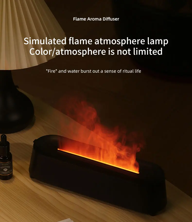 New Design 7 Colorful Mini Battery-powered Aroma Diffuser Customizable ...