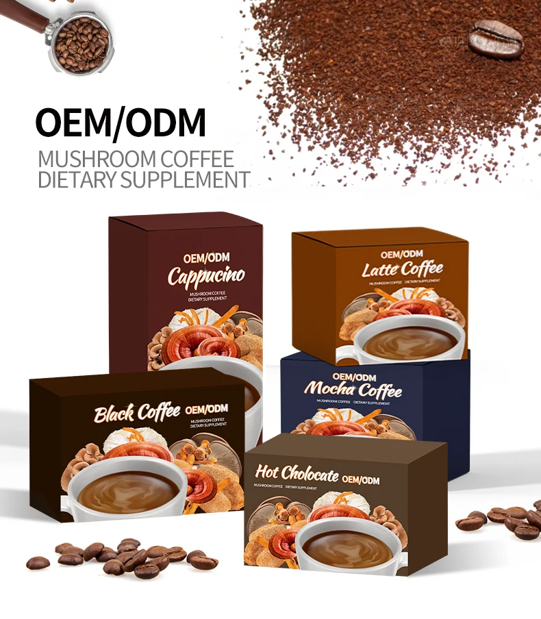 Organic Mushroom Powder Blend Private Label Mushroom Powder Coffee ...