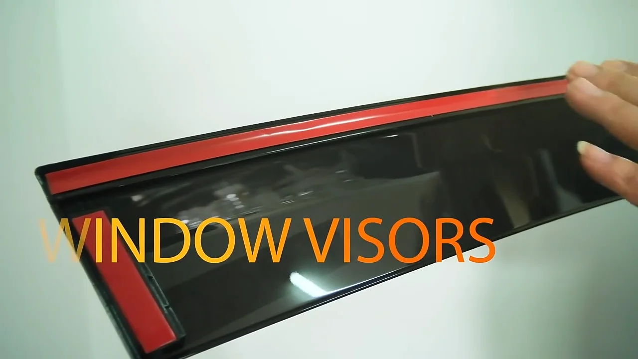 New Arrival Rain Shield Wind Deflector Acrylic Window Visor Car ...