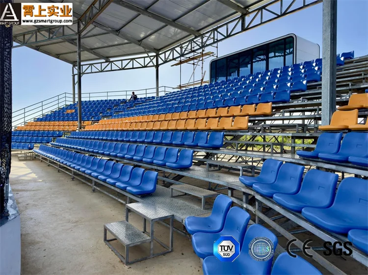 Outdoor Custom Baseball Stadium Bleachers - Durable Seating