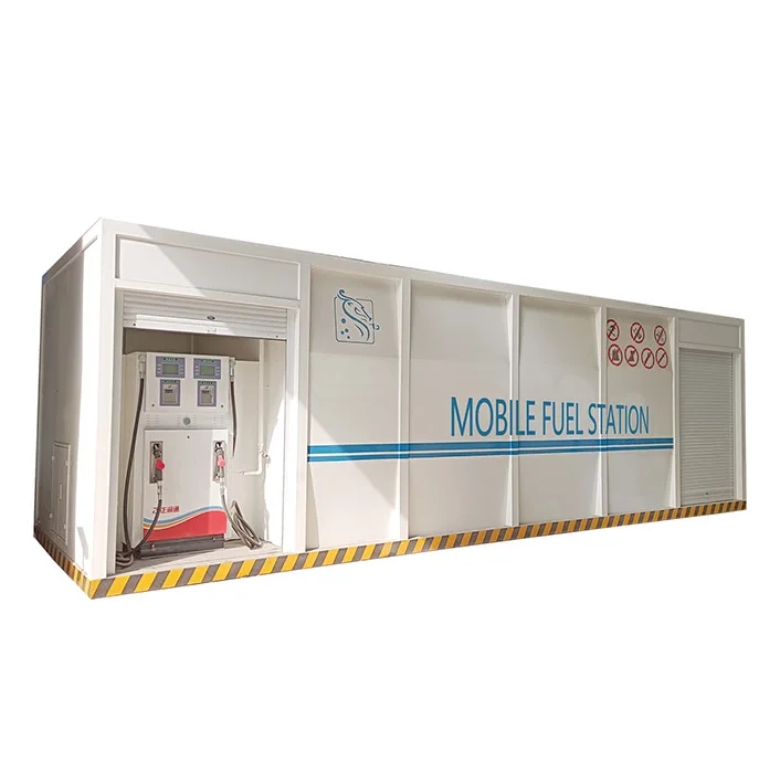 Mini Fuel Station Mobile Container - Portable & Efficient