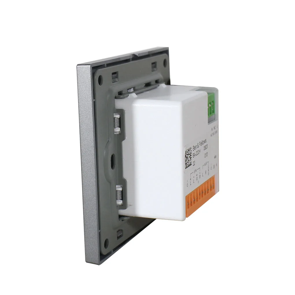 2-channel Smart Home Bluetooth Wall Amplifier 2x20w With Colored Screen ...