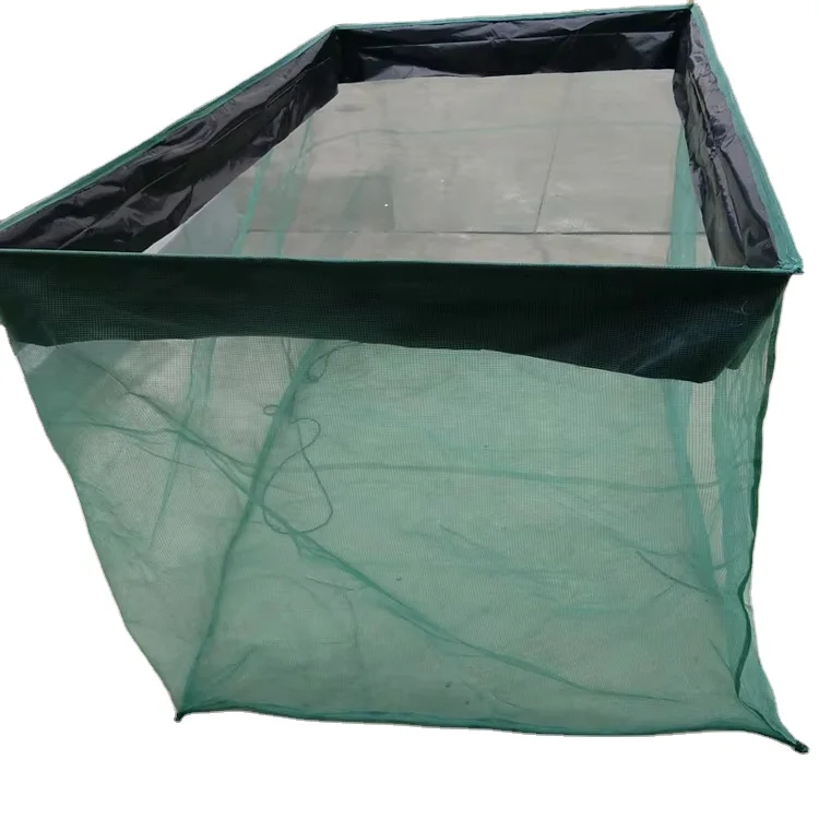 fish farming aquaculture tanks fish cage hapa net cage fishing nets ...